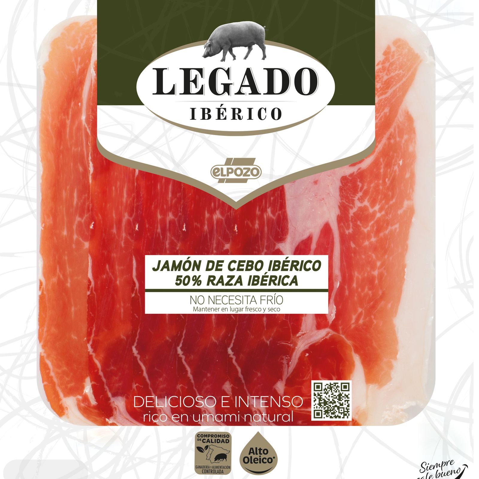 Jamón Ibérico Legado Loncha 60G | La tienda Online de Hiperber
